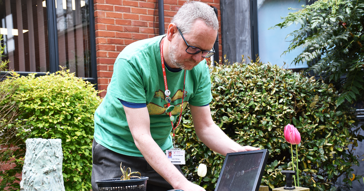 Chris Graham discusses sustainability… | Hills Road Sixth Form College