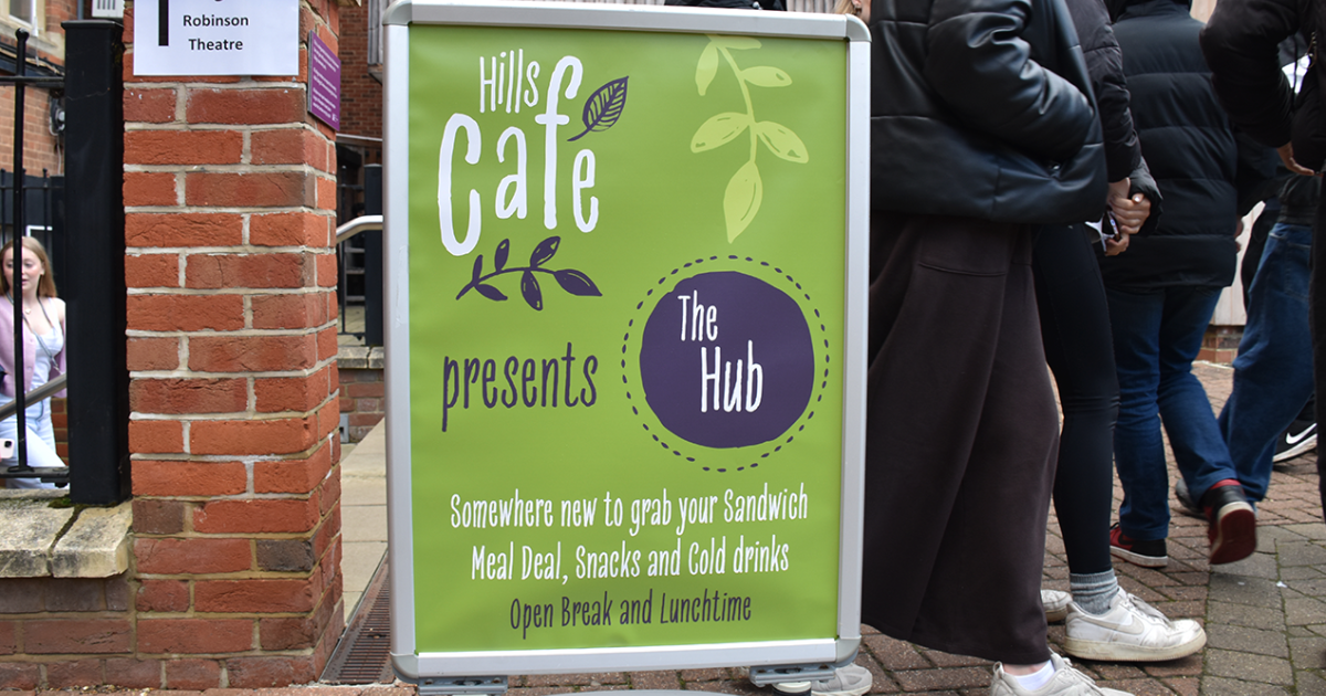 The new Hills Cafe & Hub launch | Hills Road Sixth Form College