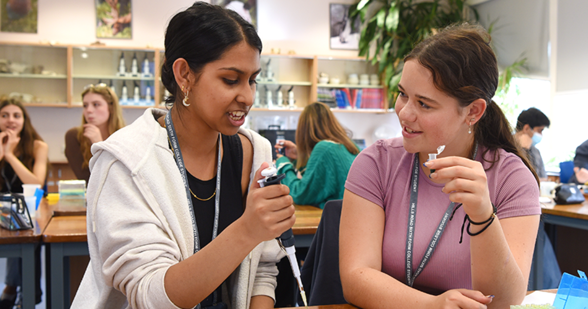 Biology students investigate snowdrop… | Hills Road Sixth Form College