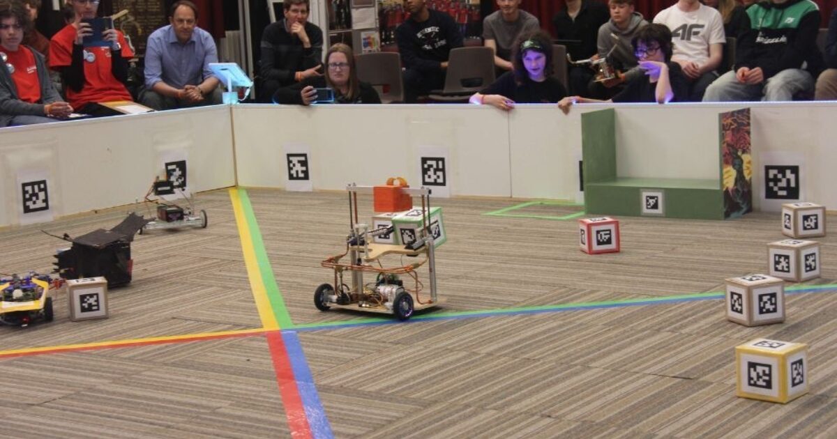 RoboCon 2025 is a 'flaming' success | Hills Road Sixth Form College