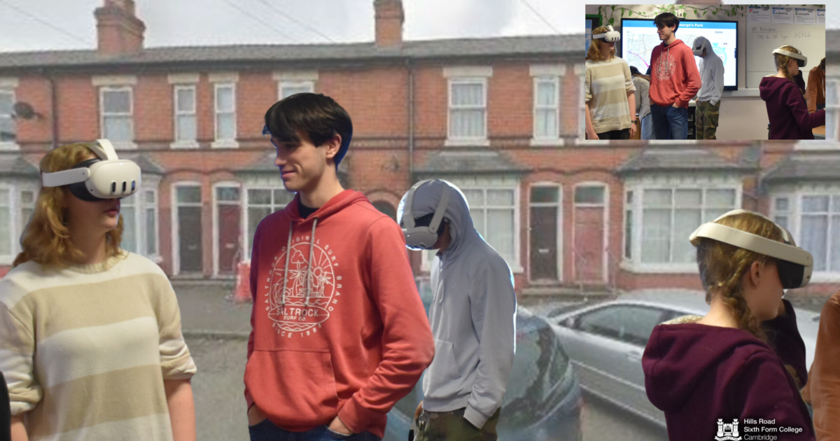 A new dimension to learning | Hills Road Sixth Form College